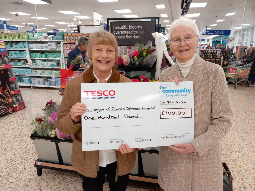 Friends of Johnson Community Hospital Gratefully Receive Donation from ...